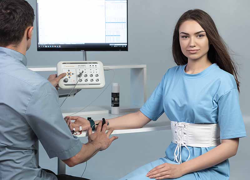 Electroneuromyography M-TEST ONE 8-channel. DX-systems.